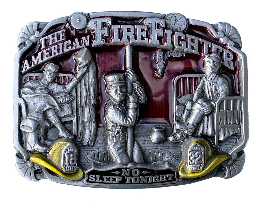 American Firefighters Belt Buckle | Emergency Services Buckles – Buckle ...