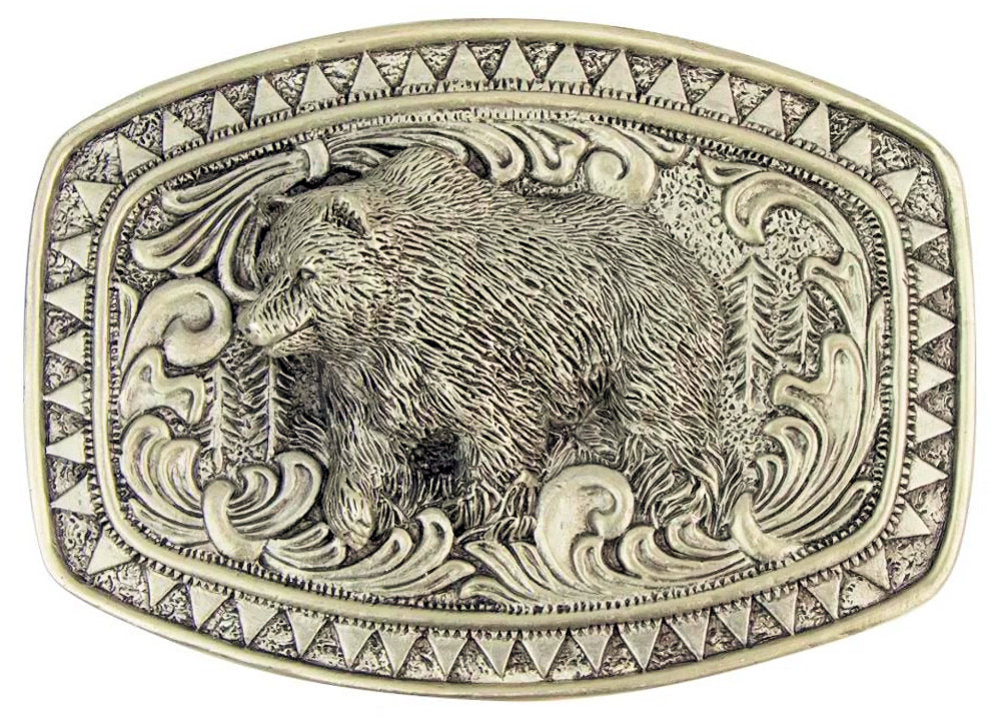 Bear Trophy Belt Buckle – Buckle My Belt