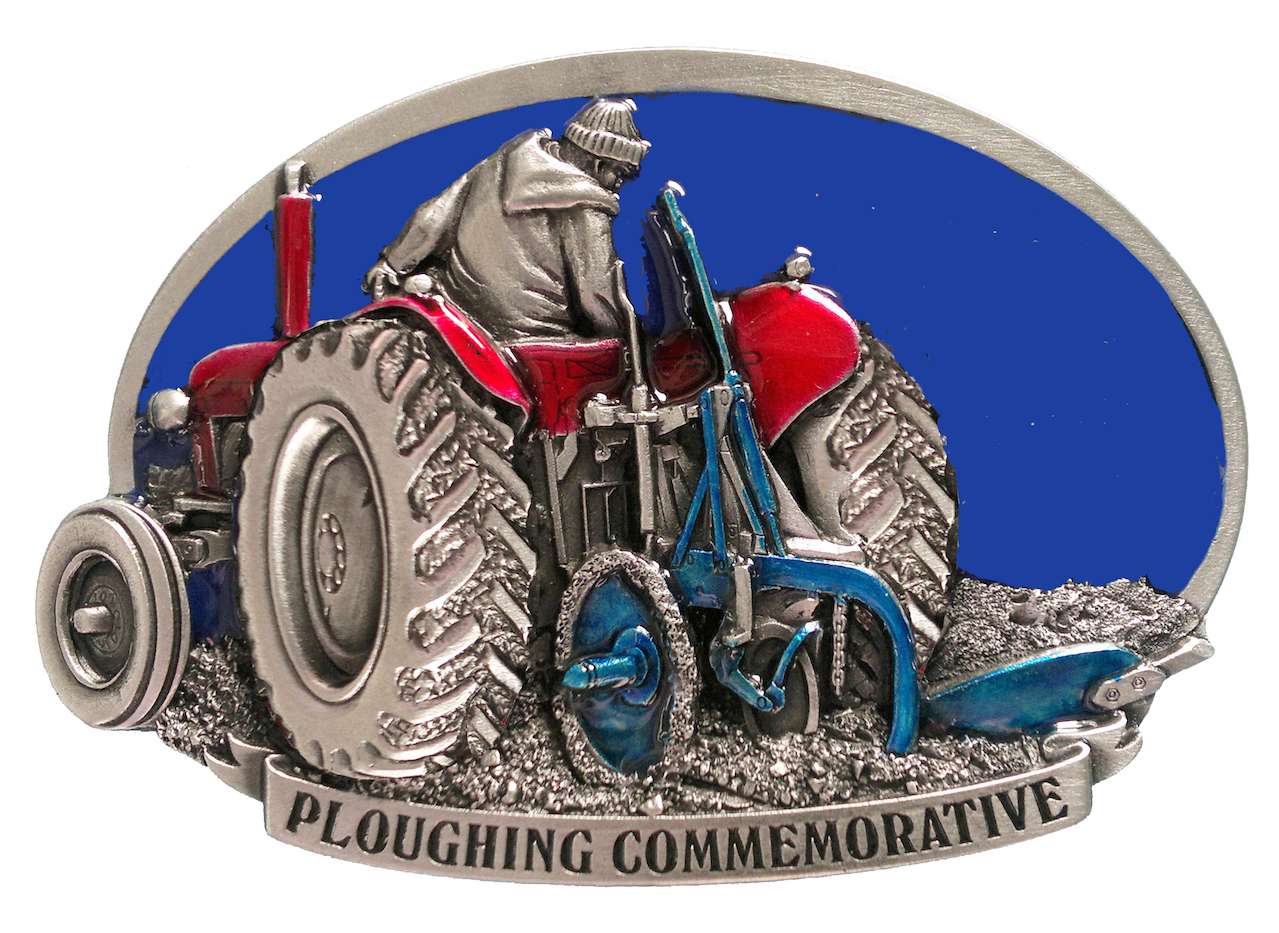 Plough Commemorative Belt Buckle | Farm Buckles – Buckle My Belt