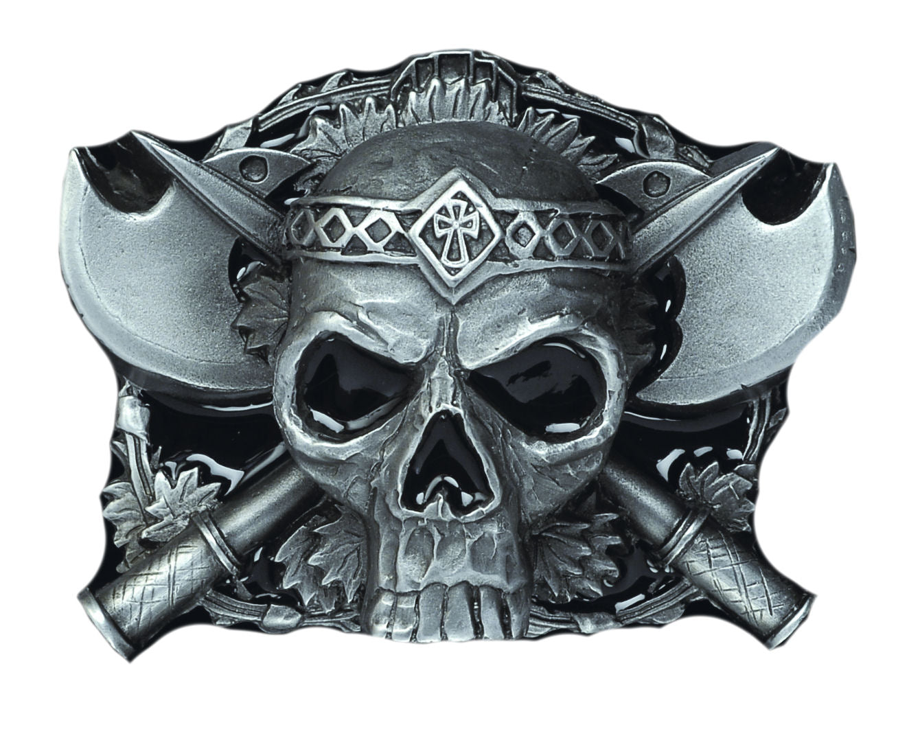 Buy Skull and Axes Pagan Belt Buckles | BuckleMyBelt.com – Buckle My Belt