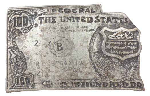 Vintage Levi Strauss $100 Dollar Bill Belt Buckle – Buckle My Belt