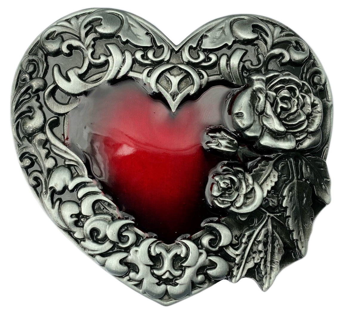 Heart Belt Buckles | Romantic Designs for Every Style – Buckle My Belt